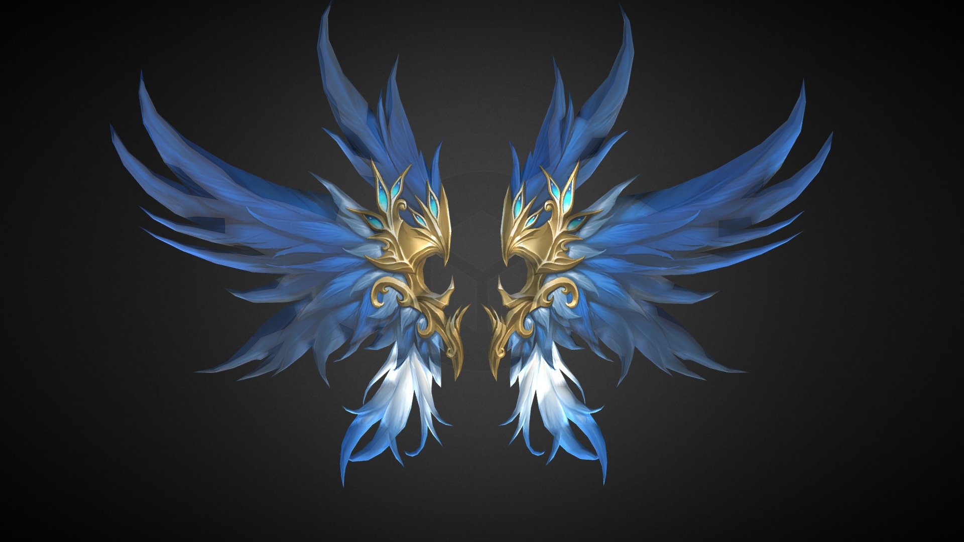 Animated character wing RPG - 3D model by DeepZone (@DeepZone3D ...