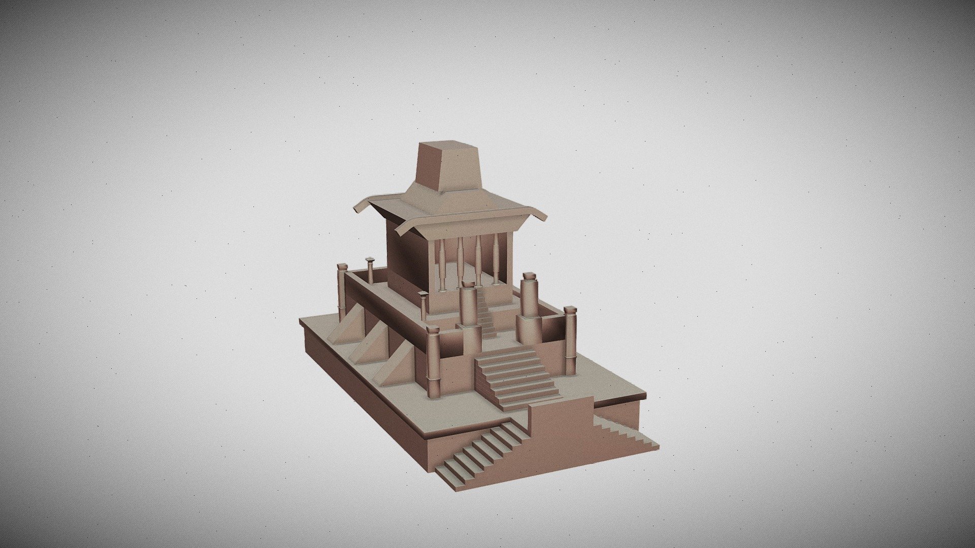Jungle Temple 001 - 3D model by ArtandArtistPT 3D Gallery ...