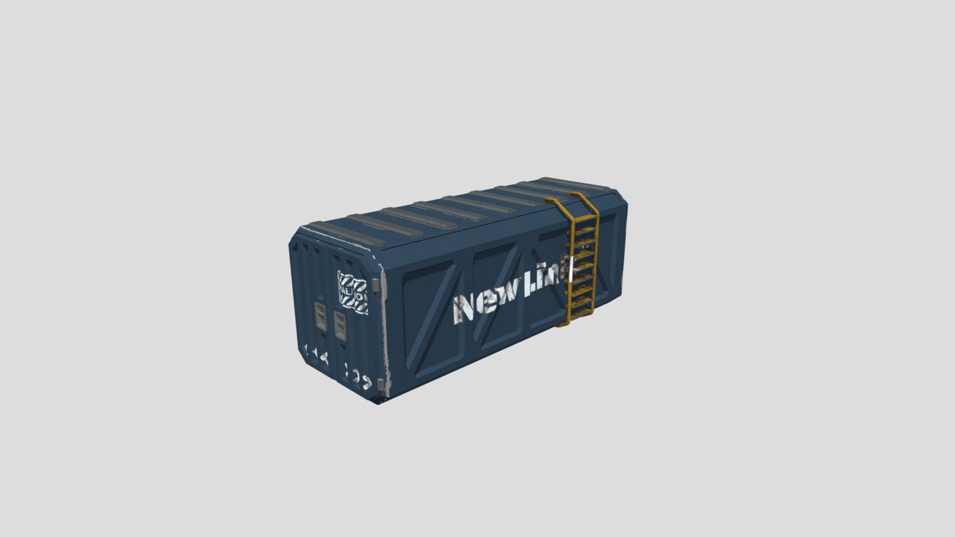 sci fi ship container - 3D model by stinnaonthegimma [402897b] - Sketchfab