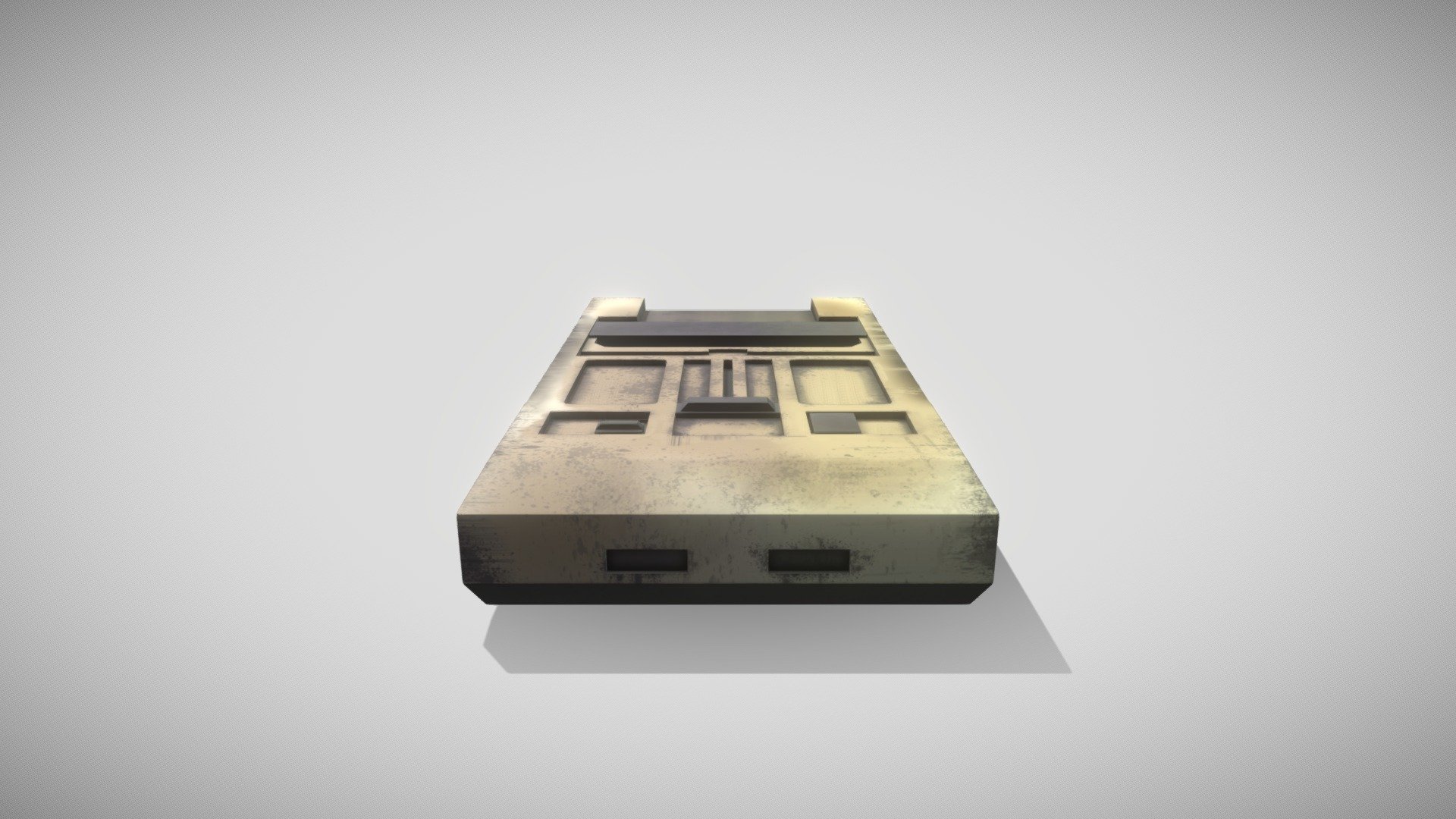 Old Console - Download Free 3D model by ElChrisTrejo (@christian.trejo ...