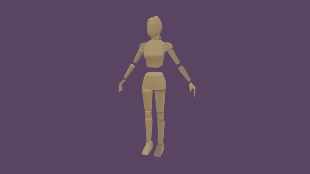 Girl Body - 3D model by artwork guide (@artworkguide) [402a4c1] - Sketchfab