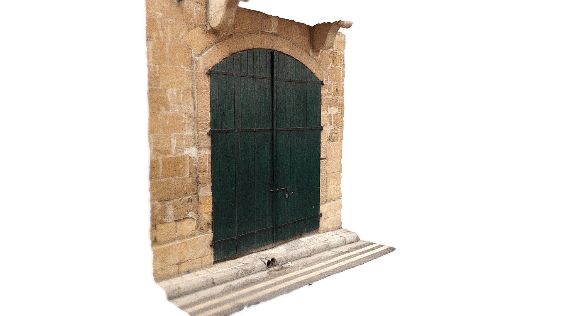 11831127 LARGE GREEN DOOR - 3D model by inicosia_cyens [402b152 ...