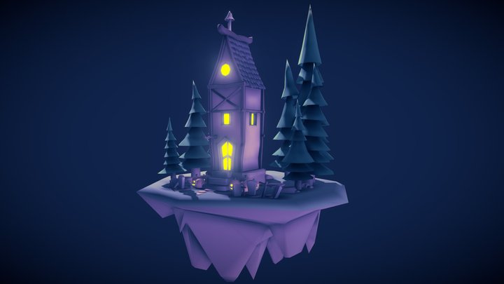 Haunted-house 3D models - Sketchfab