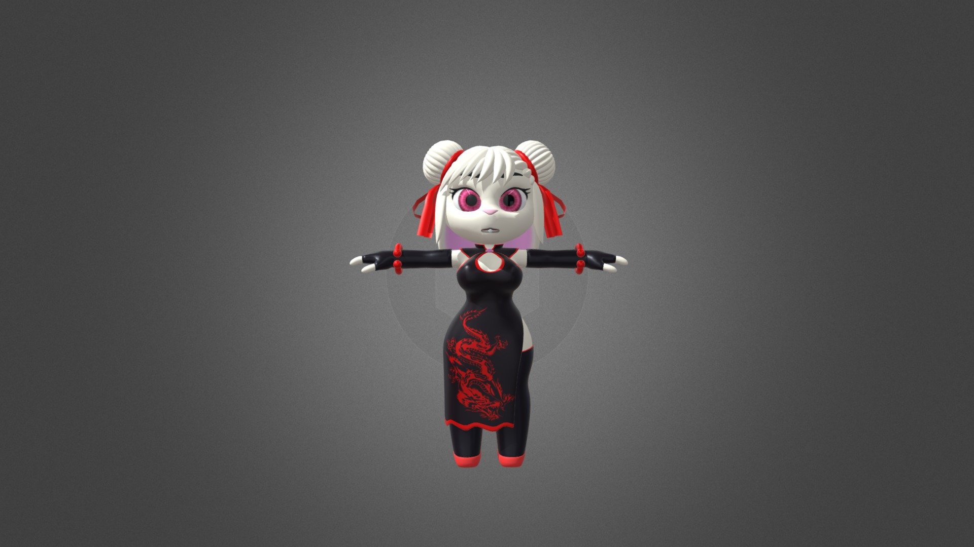 Roxy Kung Fu version - 3D model by SUN64803 [402c7f2] - Sketchfab