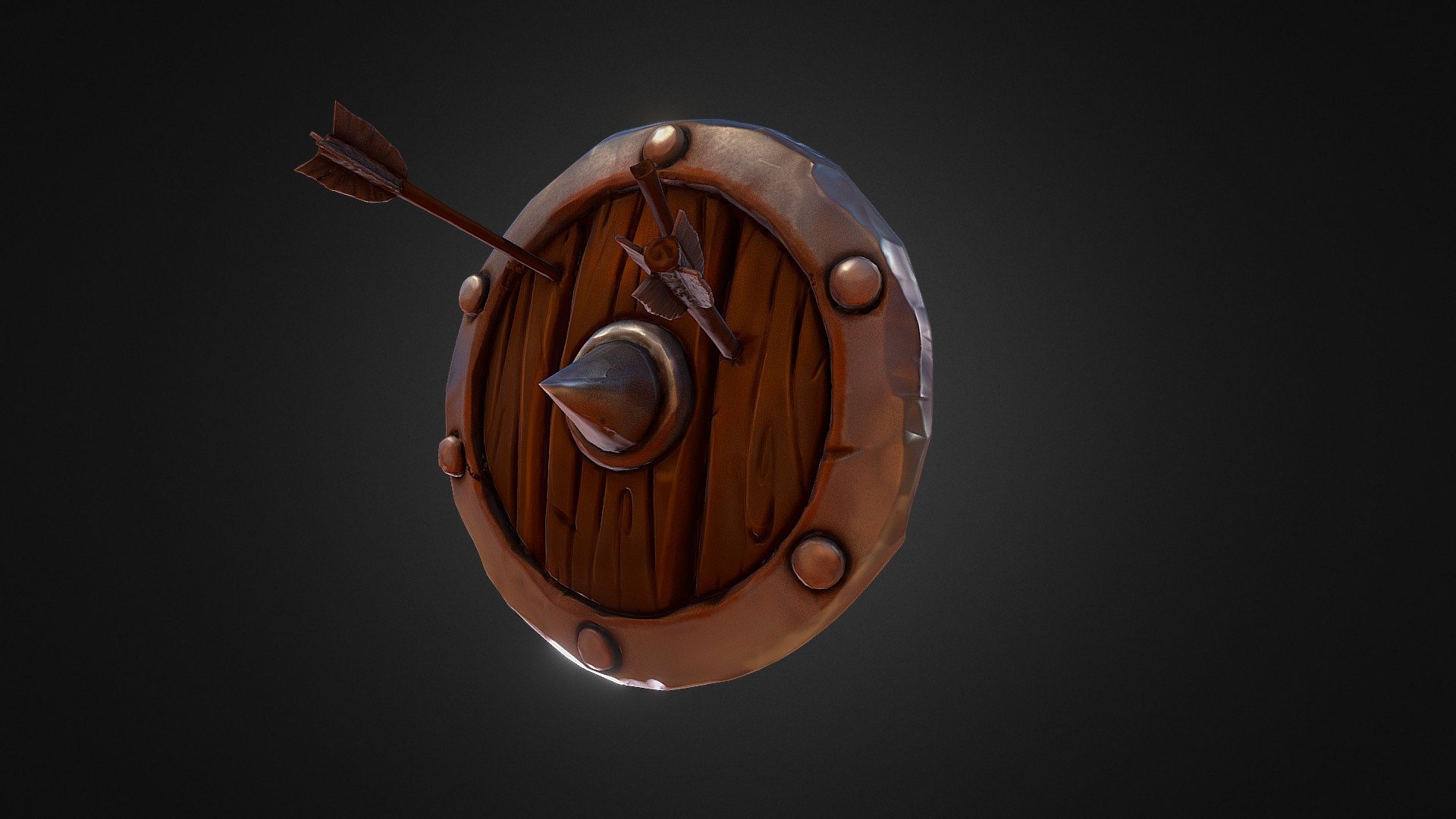 Shield - 3D model by evelyn.evie (@evelynsoa) [402d7d7] - Sketchfab