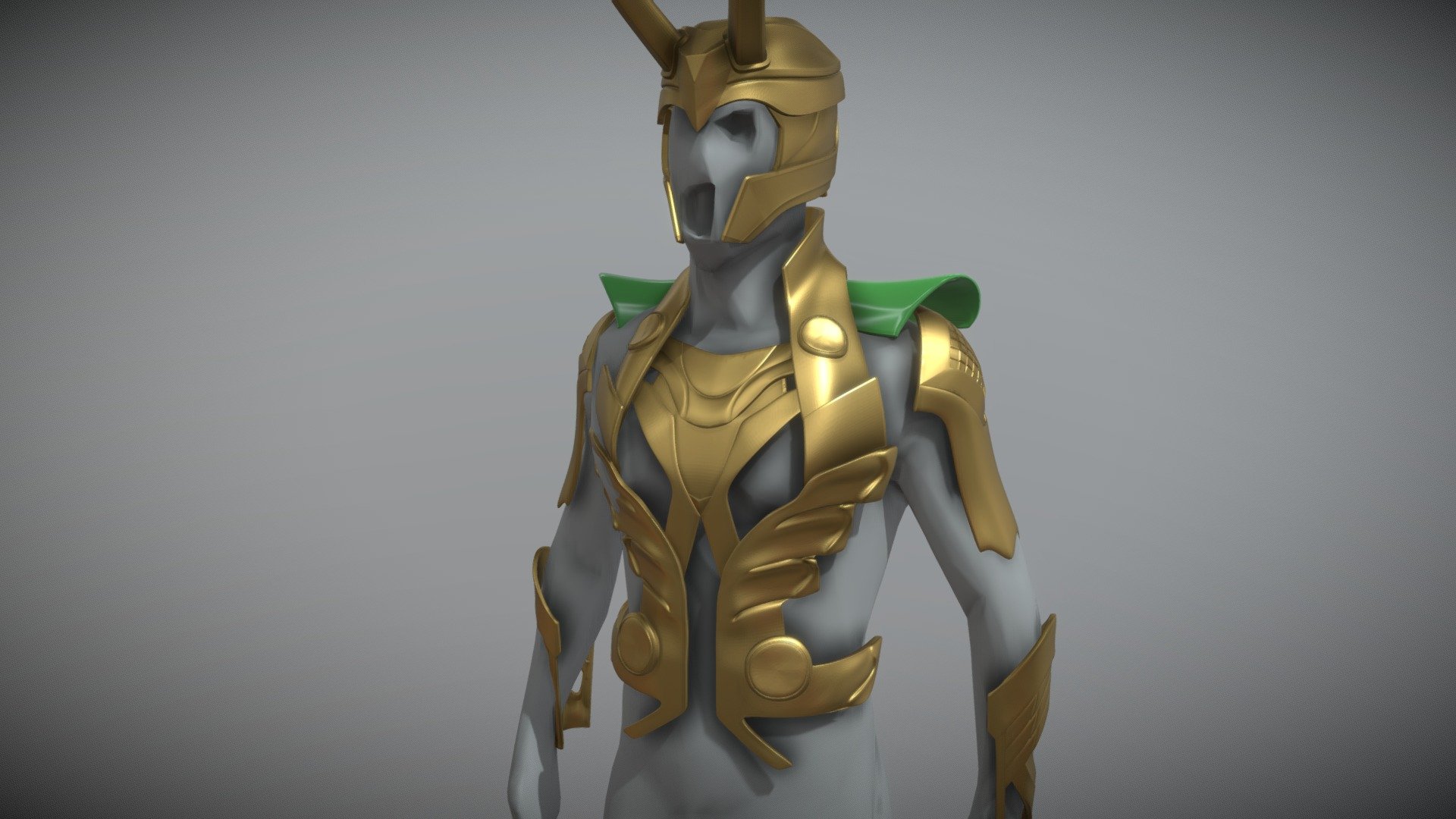 Loki Armor - 3D model by afriedlander [402ed84] - Sketchfab