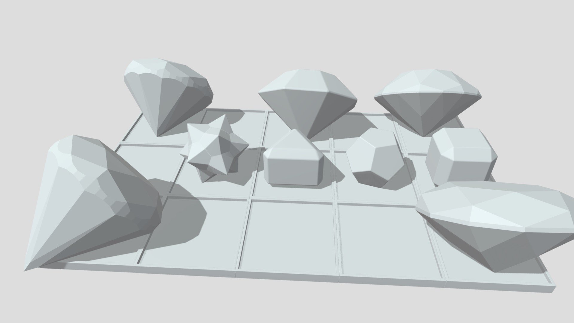 Gem Scene 06 - Download Free 3D model by fabuster [402f2fe] - Sketchfab