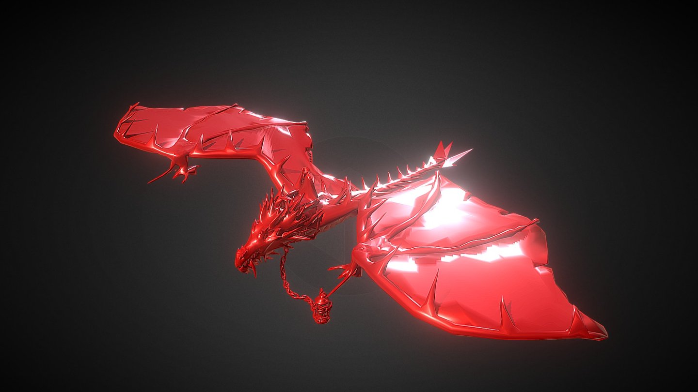 MedPoly-Dragon - Download Free 3D model by Xillute | Dev (@janchristian ...