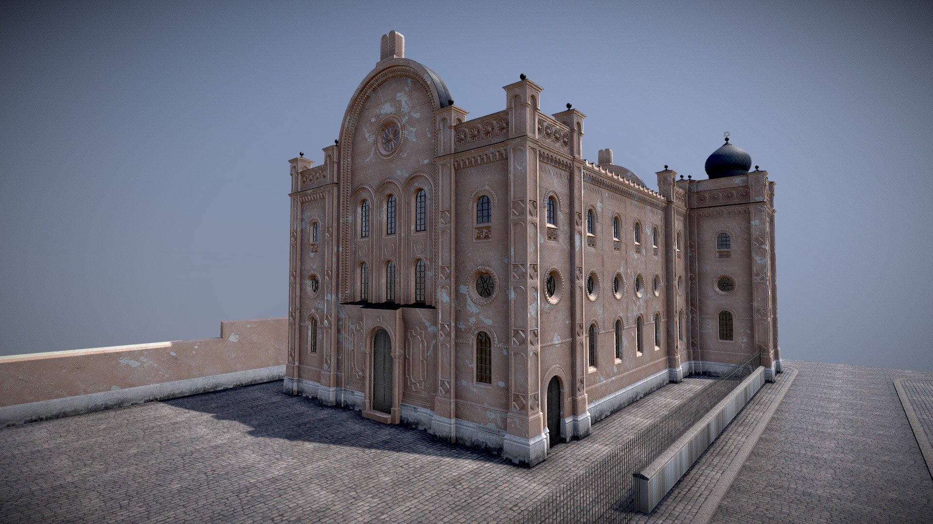 Velká synagoga Brno - 3D model by Vratislav Zíka (@VrataZika) [40321cc ...