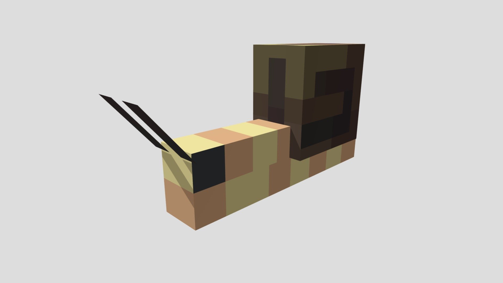Minecraft Snail - Download Free 3D model by bionicLMAO (@itsBionicyt ...