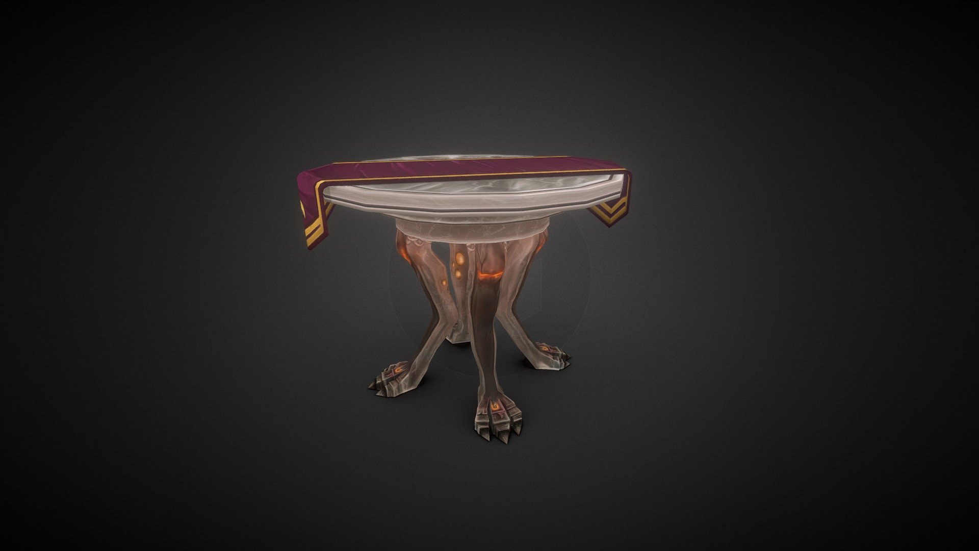 Monster Table - 3D model by mRiot (@malgorzatariot) [40330df] - Sketchfab
