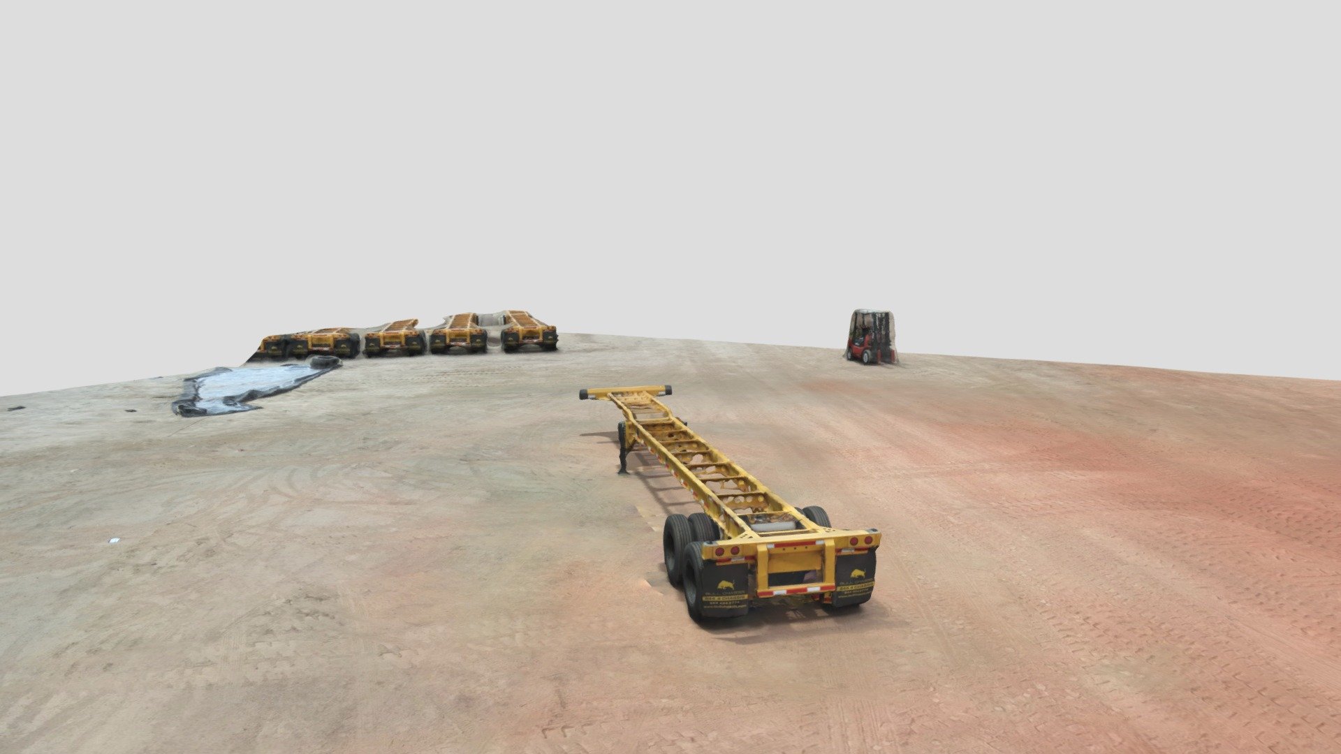 Bull Chassis - 40ft Gooseneck Chassis 2024 - 3D model by Bullchassis ...