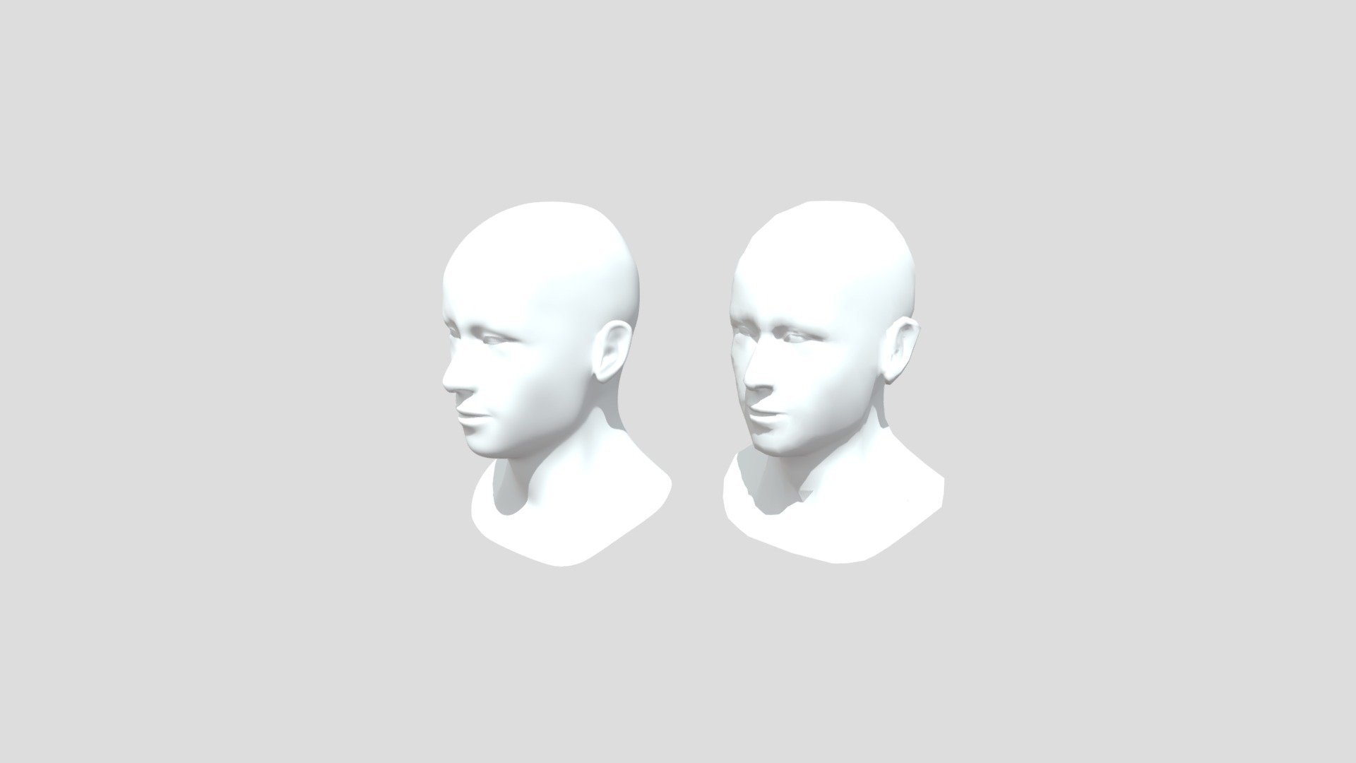 MALE Face - Download Free 3D model by S3R84N [40339af] - Sketchfab