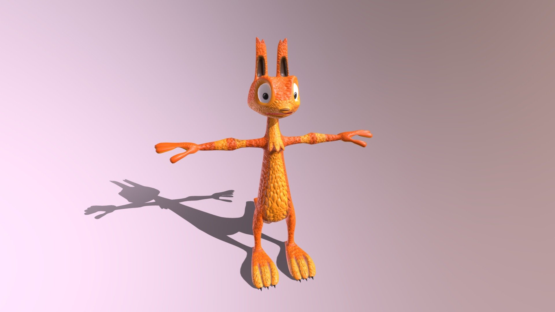 Painted Daxter (normal map and base color) - Download Free 3D model by ...