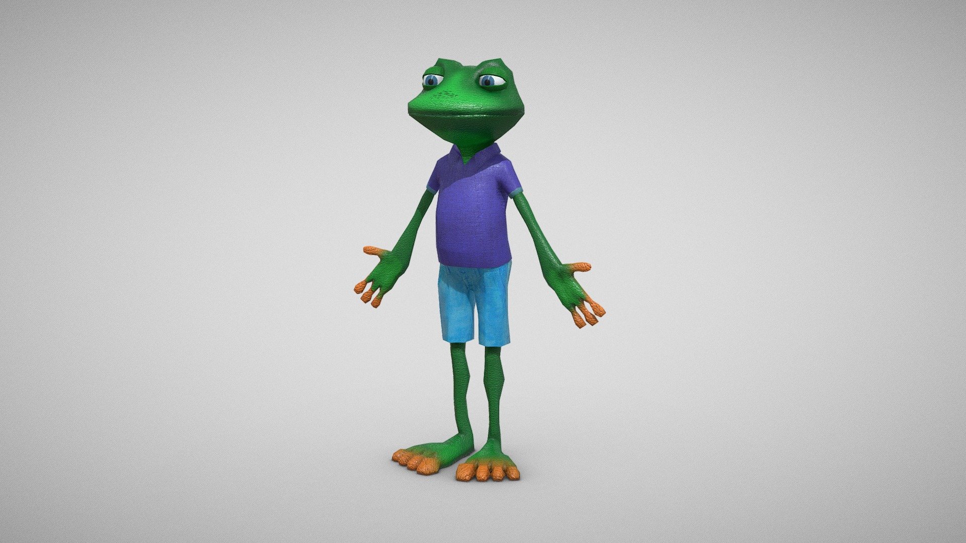 Froggy - Buy Royalty Free 3D model by Gabriel Quintana ...
