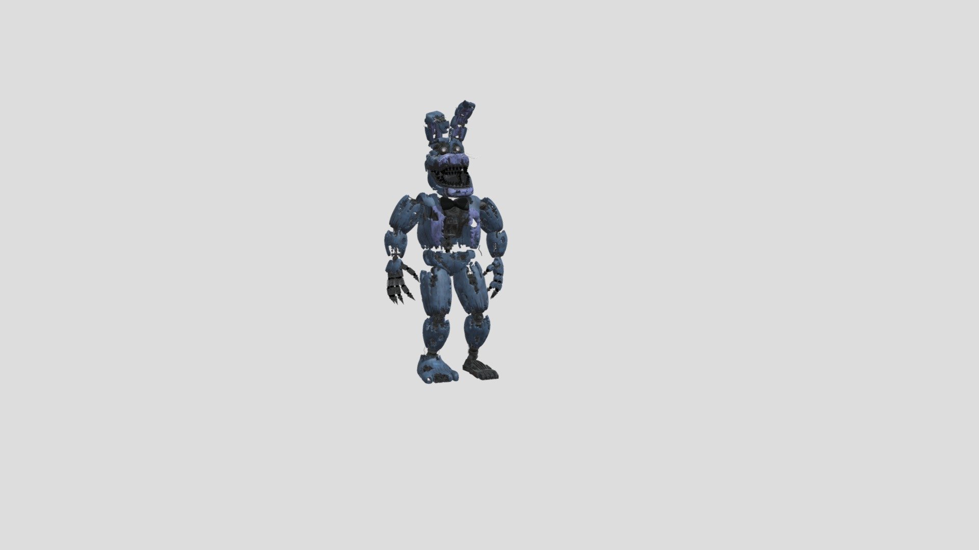 Nightmare Bonnie - Download Free 3D model by dwall8611 [403987f ...