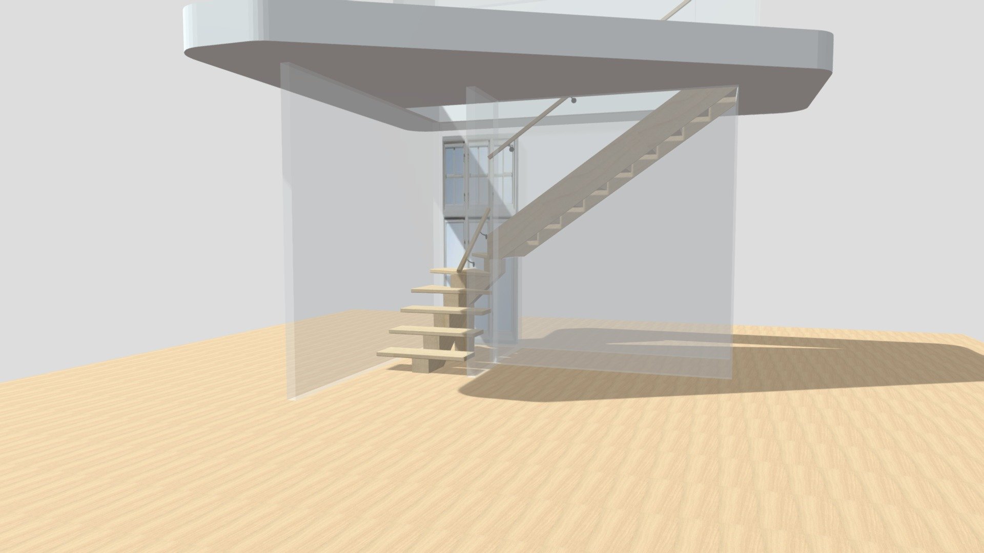 126 Grant Side Stairs_V2 - 3D model by pfabijanczyk [403a519] - Sketchfab