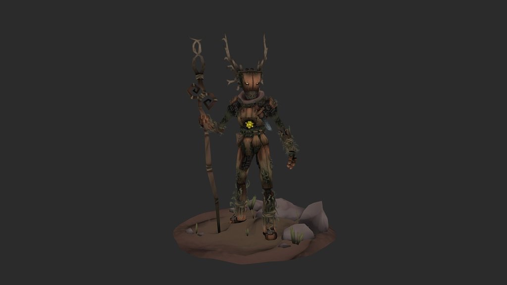Warforged Druid - 3D model by Zacrifice [403b060] - Sketchfab