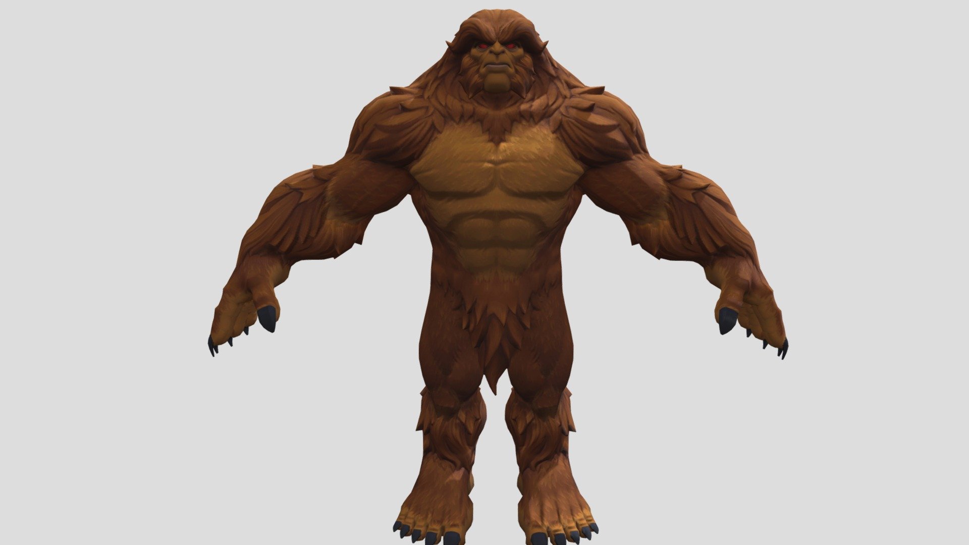 Sasquatch - Download Free 3D model by 3D MODELS (@3dworldz) [403f2e8 ...
