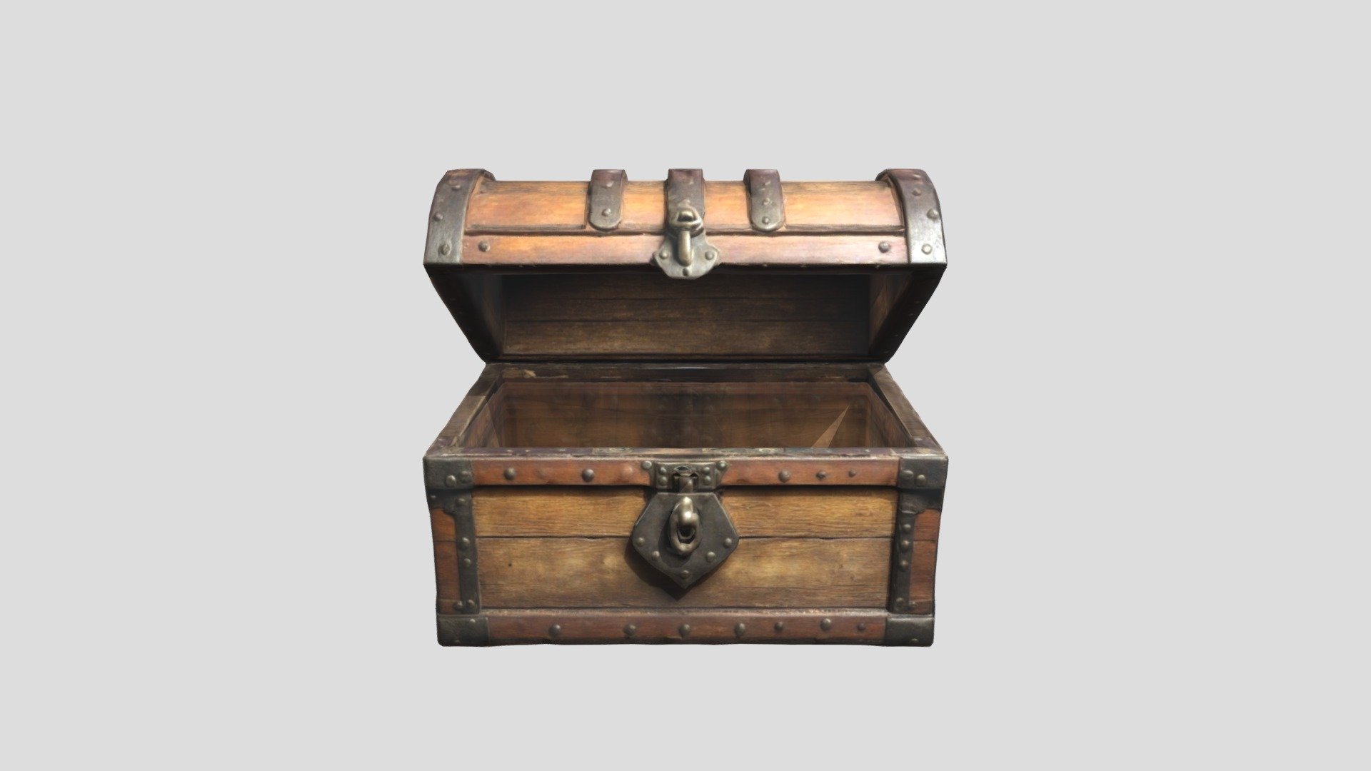 Old Treasure Chest - 3D model by MasterMo (@mshannir11) [403fd01 ...