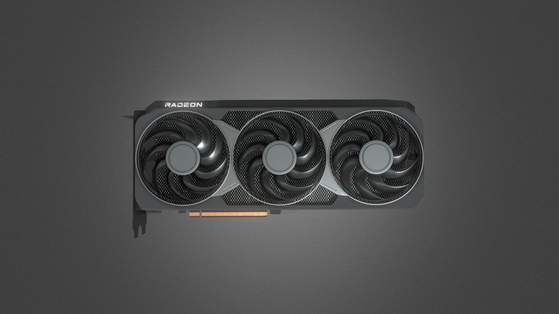 AMD Radeon RX 9070 XT 3D Model - 3D model by ProjectX3D [4040268 ...