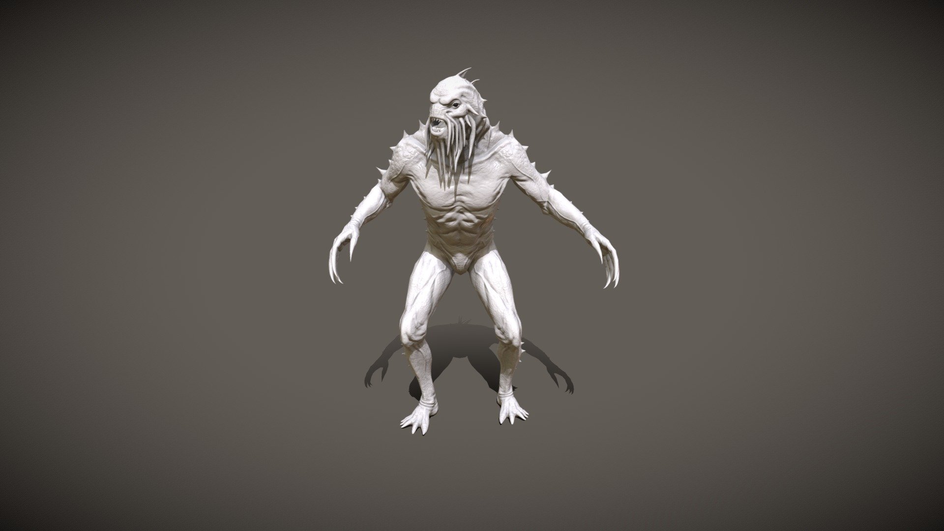 Swamp Monster mutant - 3D model by buxoided [4043551] - Sketchfab
