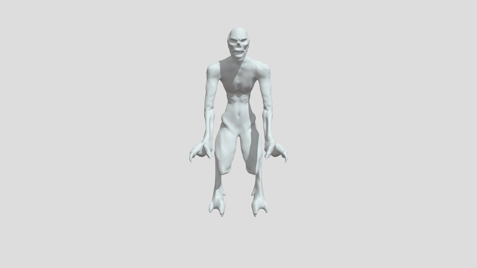 KNB217 Wendigo - 3D model by abbylam [4045997] - Sketchfab