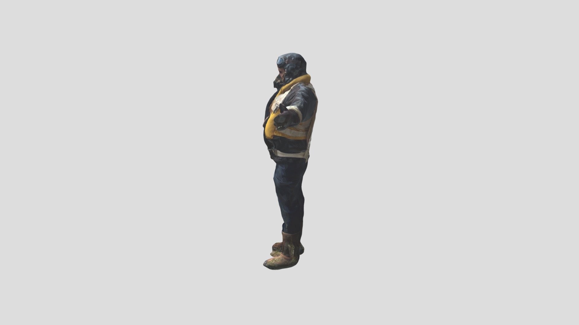 WW2 RAF bomber command Airmen - 3D model by Luke.Campion [40466ac ...