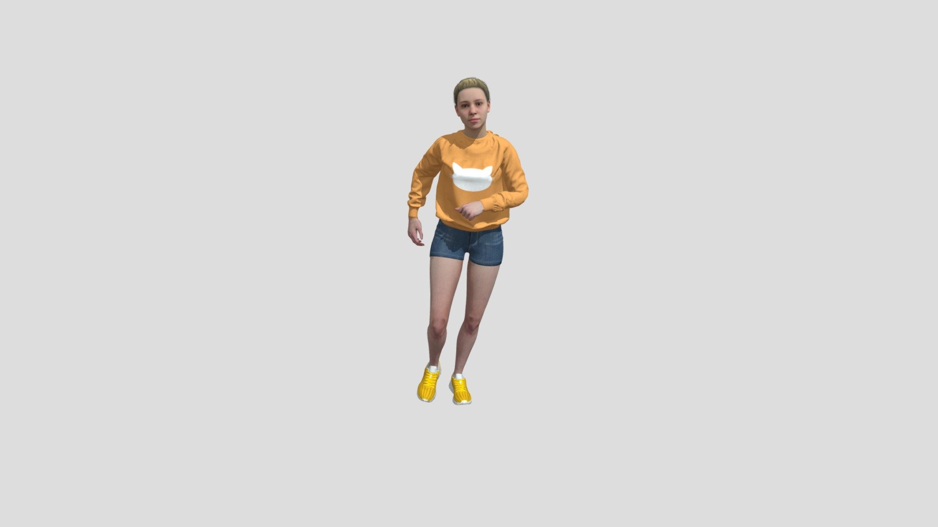 Happy Walk Forward Arc Left - Download Free 3D model by cplacky ...