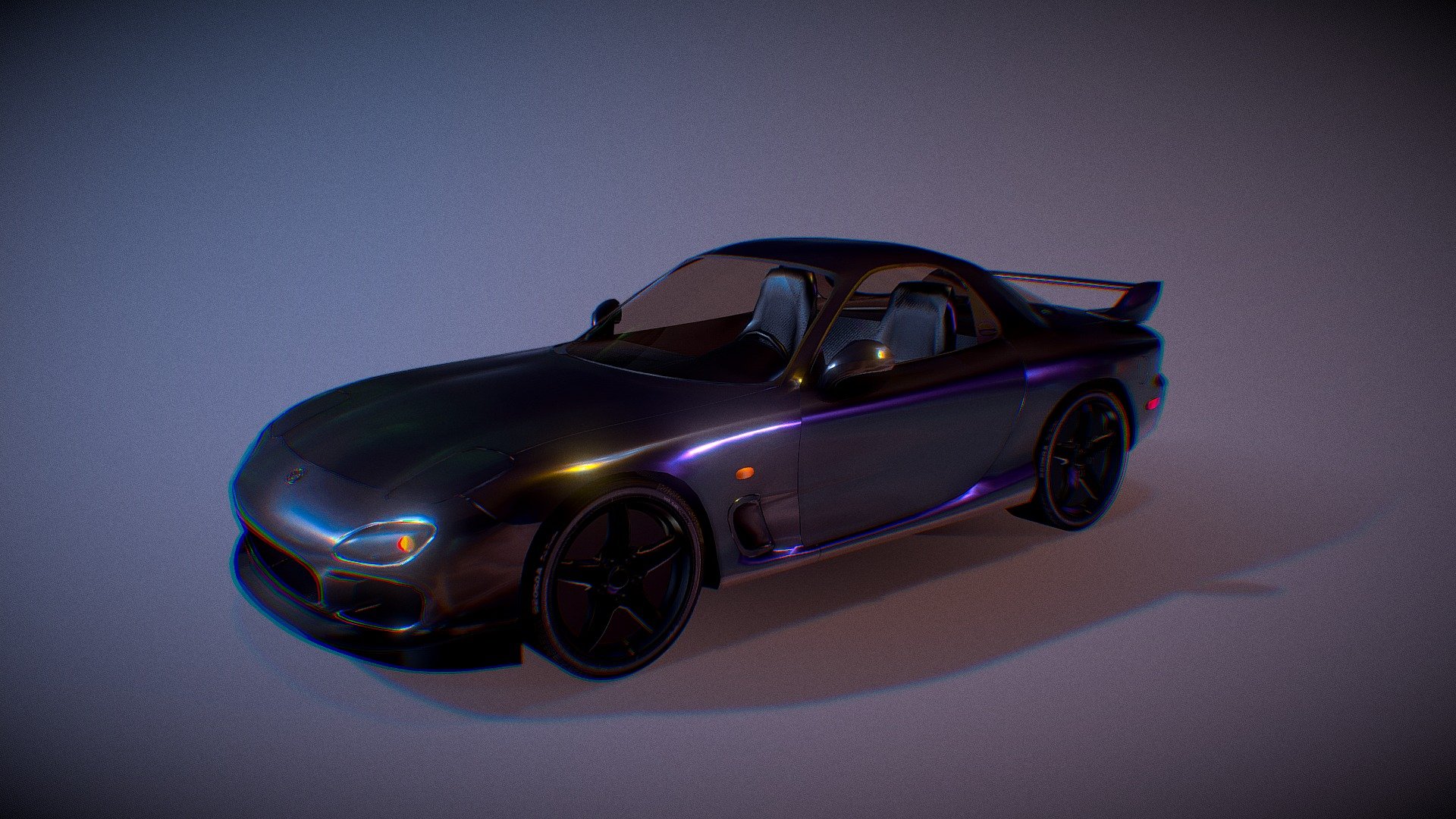 Mazda RX-7 (Car) - Download Free 3D model by Anokino [404b2ae] - Sketchfab