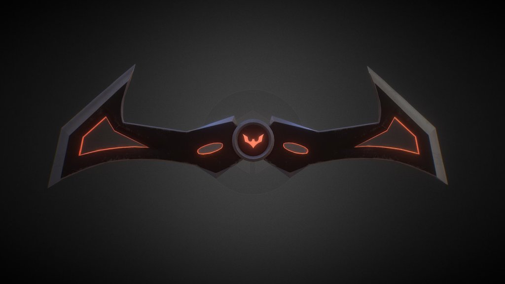 Batarang Redesign - 3D model by Poseidon Arts (@poseidon8734) [404bbe5 ...