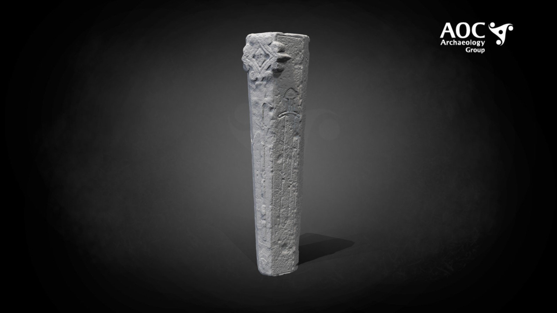 Rosette and Shield Stone - 3D model by AOC Archaeology Group ...