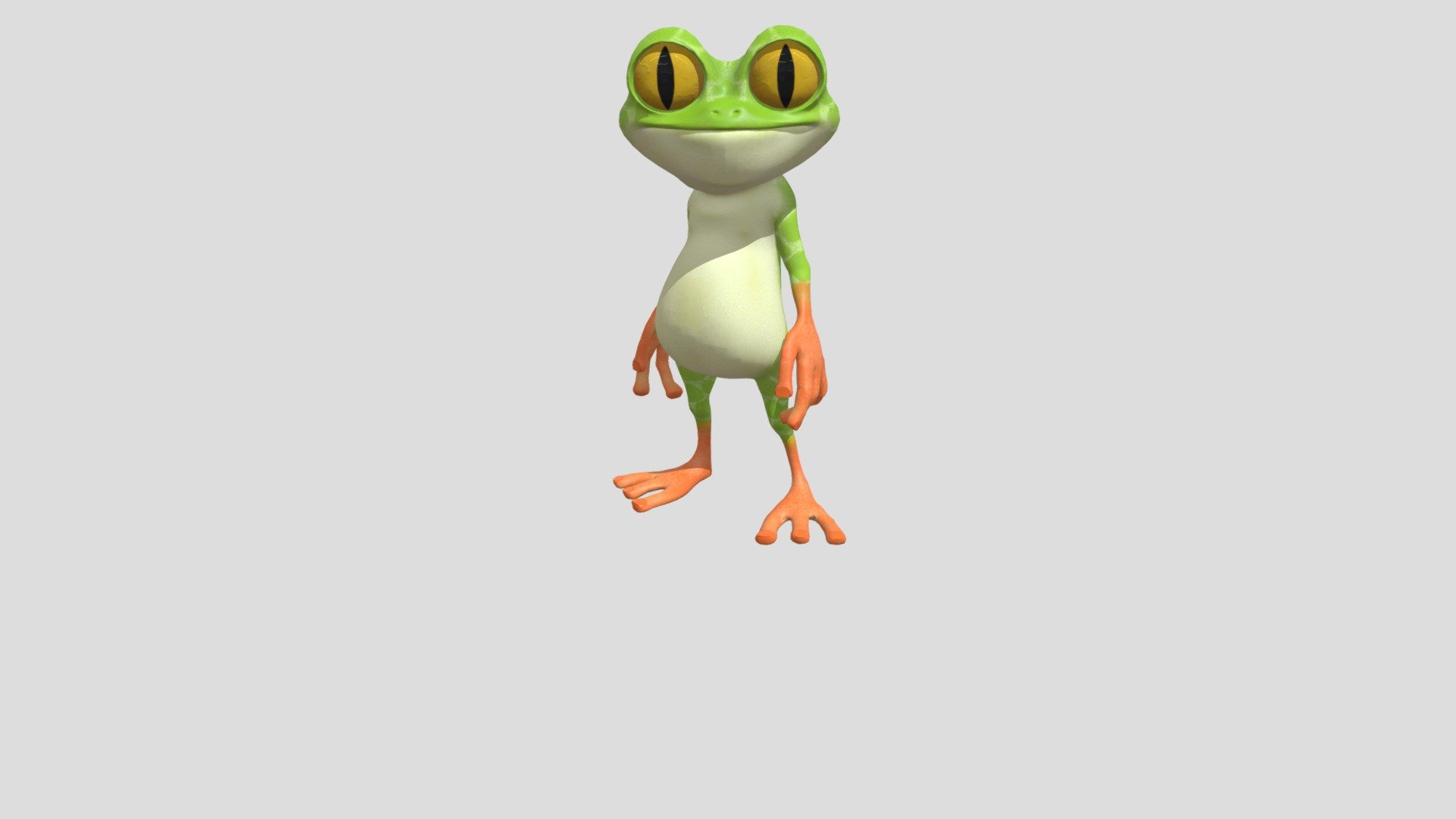 Mr.Croac - 3D model by CMDesing [404e547] - Sketchfab