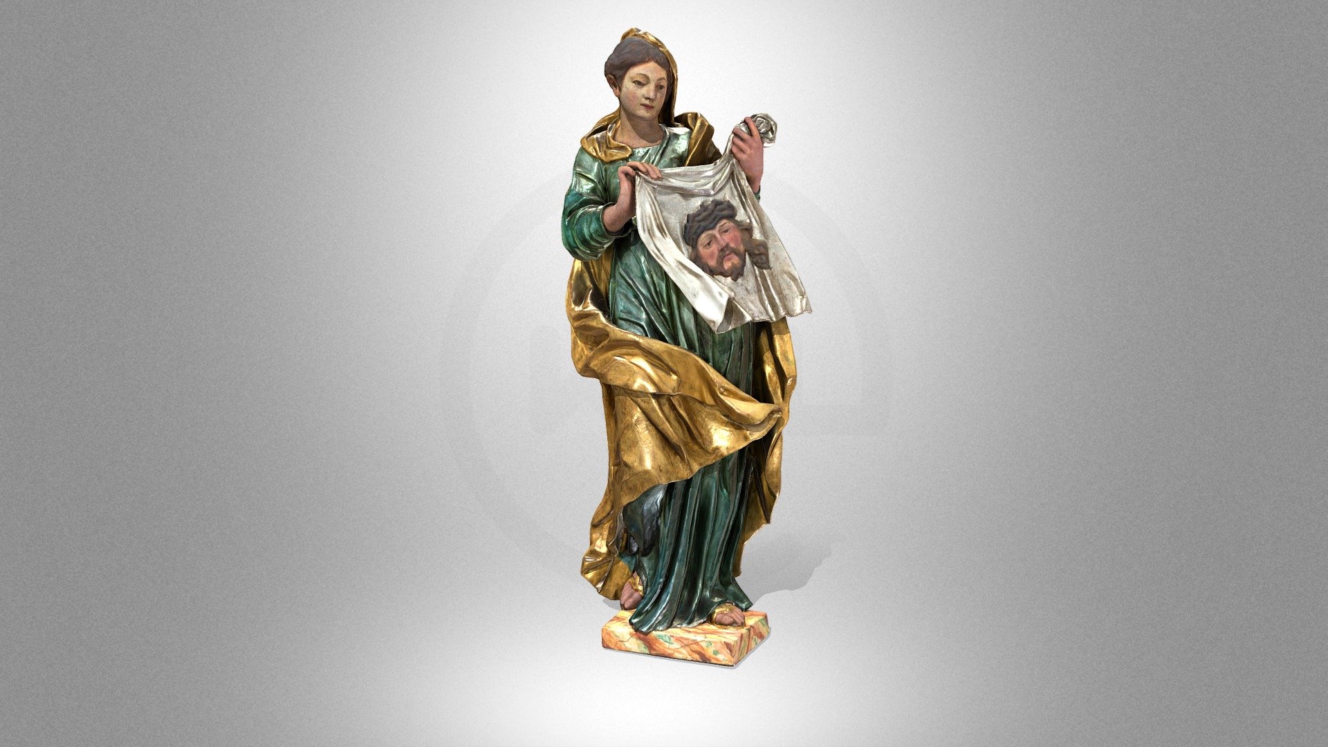 Saint Veronica - Download Free 3D model by Virtual Museums of ...
