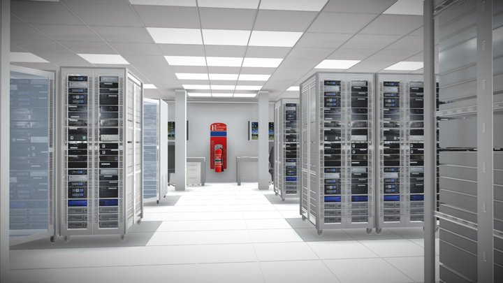 Server-room 3D models - Sketchfab
