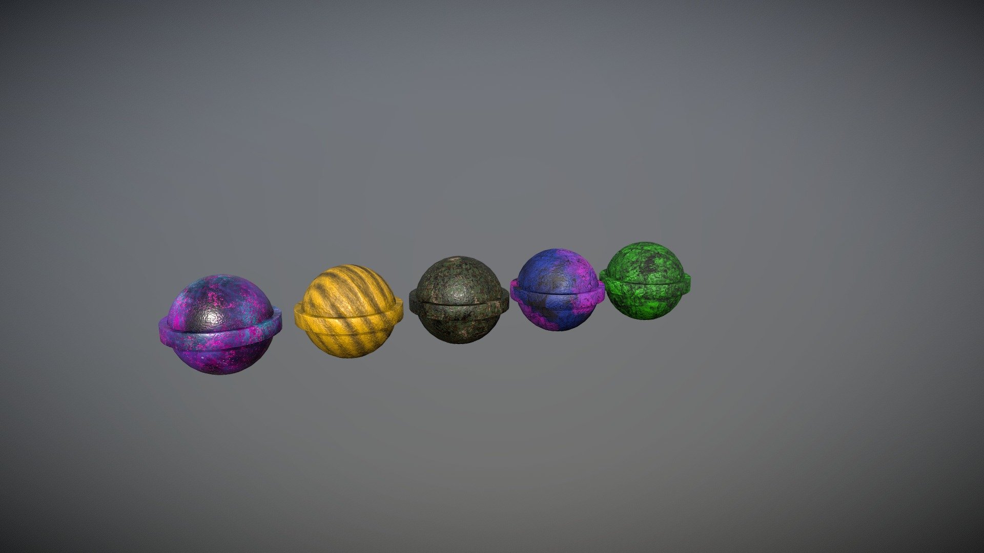 Spheres - Ben Long - 3D model by BenLong [4050c21] - Sketchfab