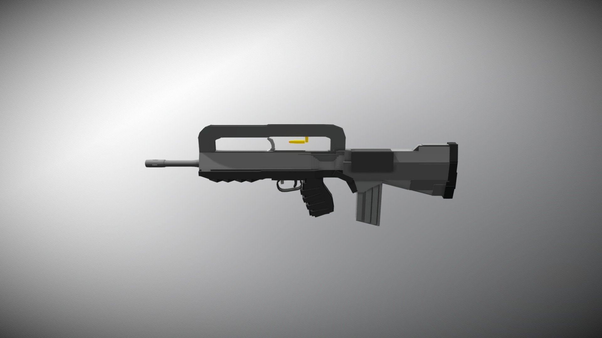 Famas--lowpoly - 3D model by Shards (@shard10) [405178c] - Sketchfab