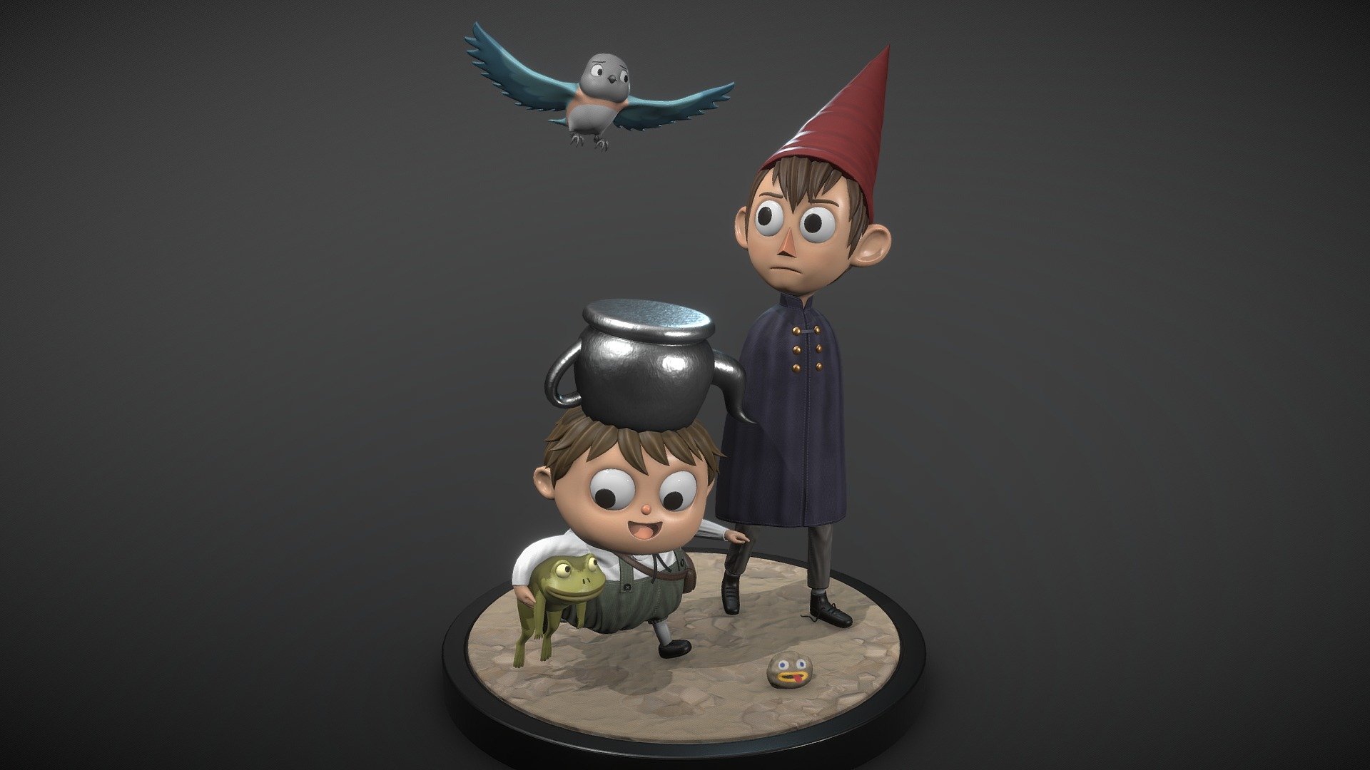 Over the Garden Wall - Buy Royalty Free 3D model by William Weimer ...