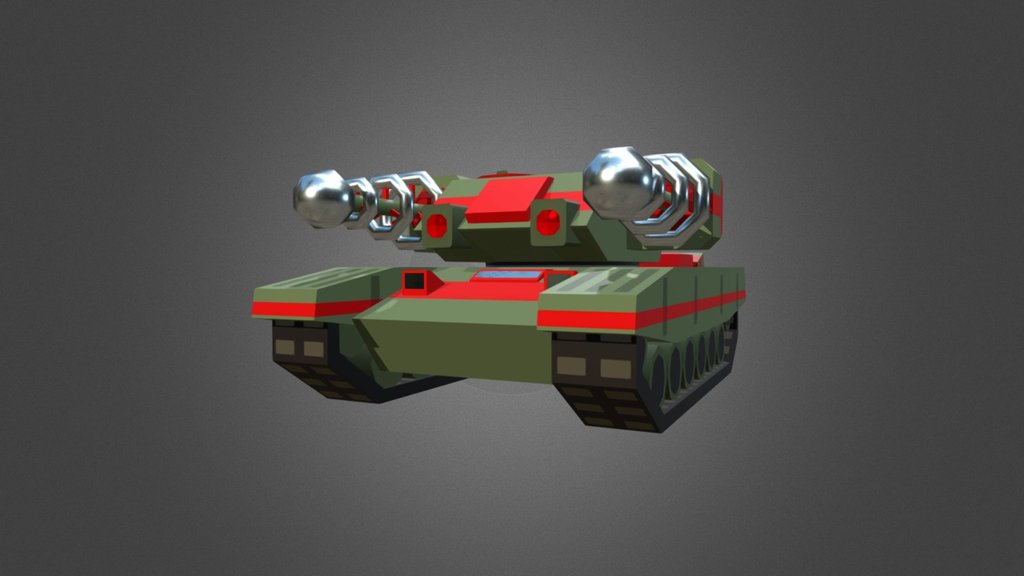Tesla Tank - 3D model by CMDBob [4053793] - Sketchfab