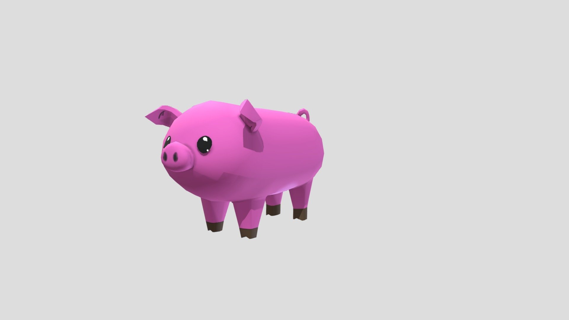 Happy Pig Joyful - 3D model by lia kolesnik (@LiaKolesnik) [40548b8 ...