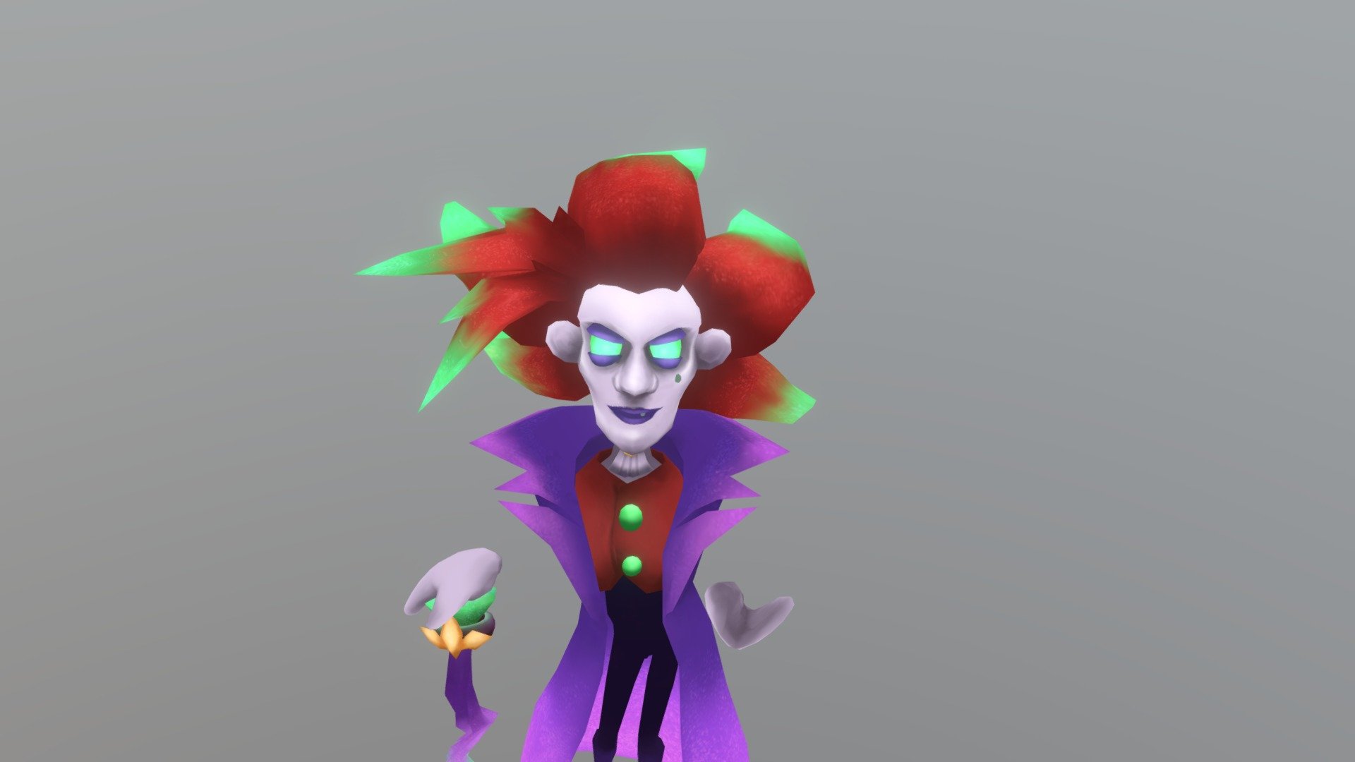Arthur: The craziest Wizard - 3D model by sufei_art [4055e78] - Sketchfab