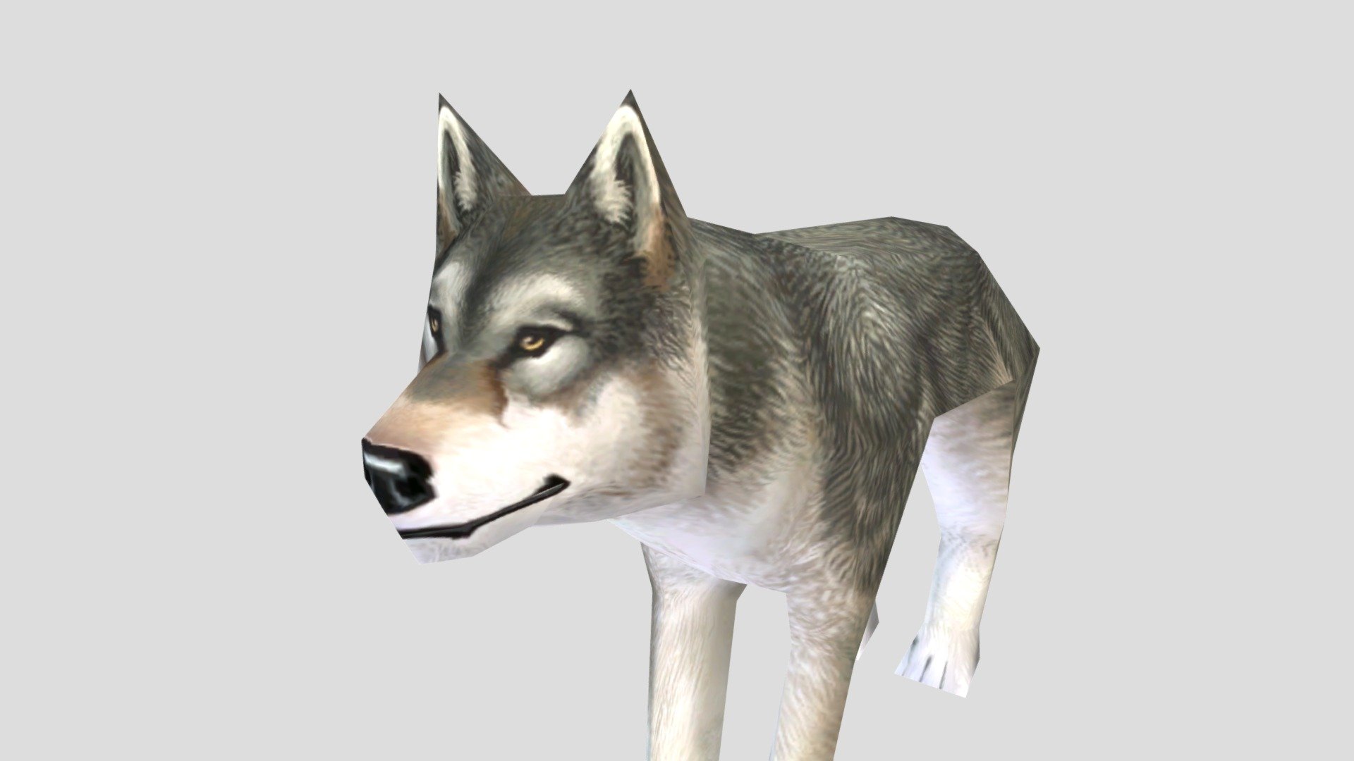 Wolf - Download Free 3D model by U.A.C.WAD (@hilalarican23) [4056c4f ...