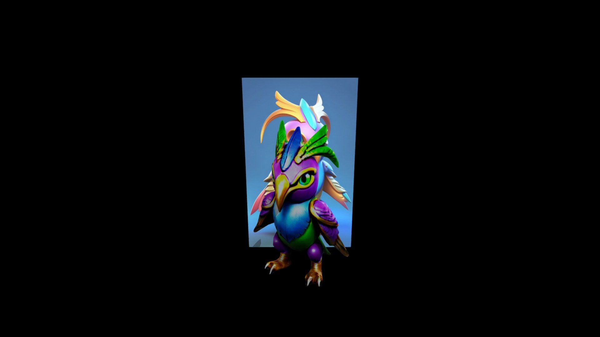 logo featuring an animated cartoon bird, common - Download Free 3D ...