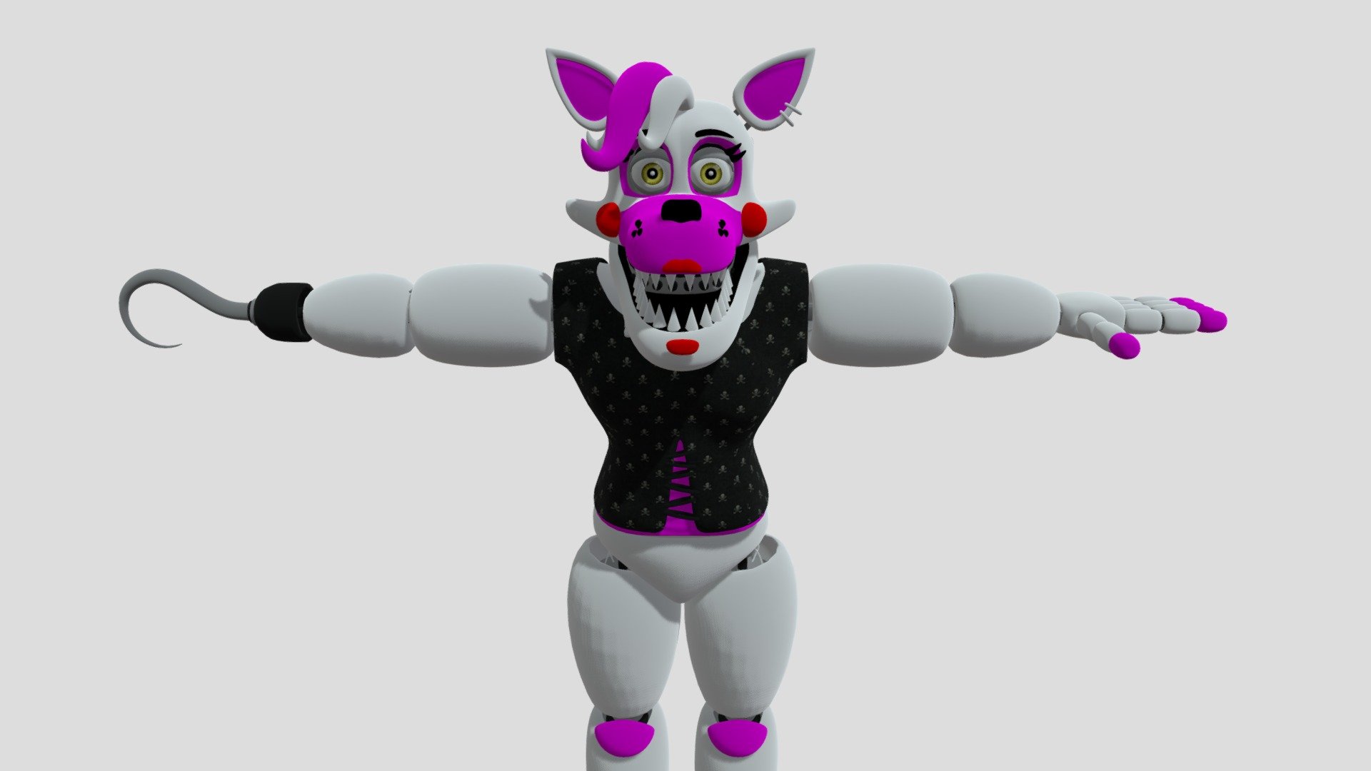 Dinner Toy Foxy - Download Free 3D model by skylajade69 [4058534 ...