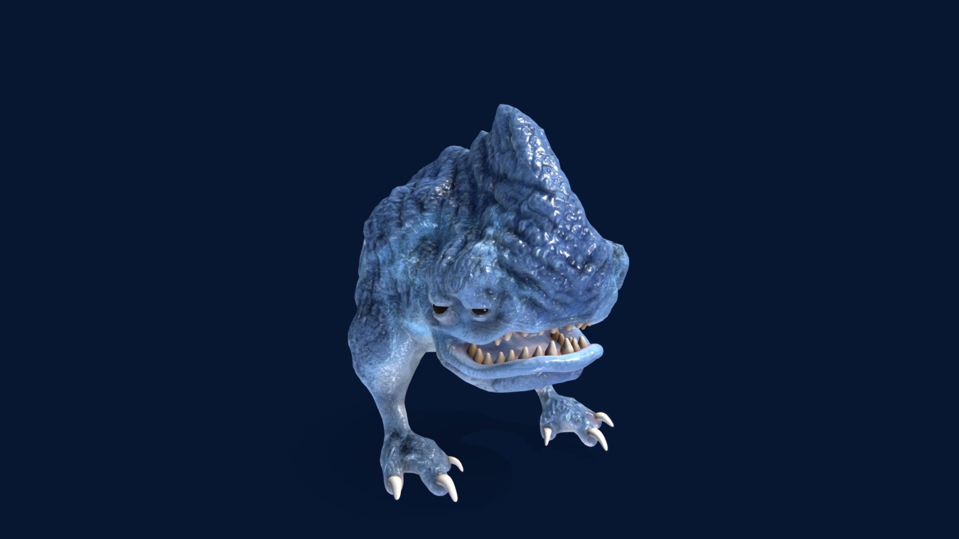 Alien Shark Chicken ANIMATED Midpoly - Buy Royalty Free 3D model by ...