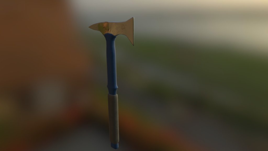 Super Cool Combat Axe - 3D model by thmonkie [4059336] - Sketchfab