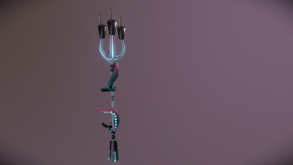 Finalised Trident Harpoon - 3D model by CPU_Livy [405a4c3] - Sketchfab