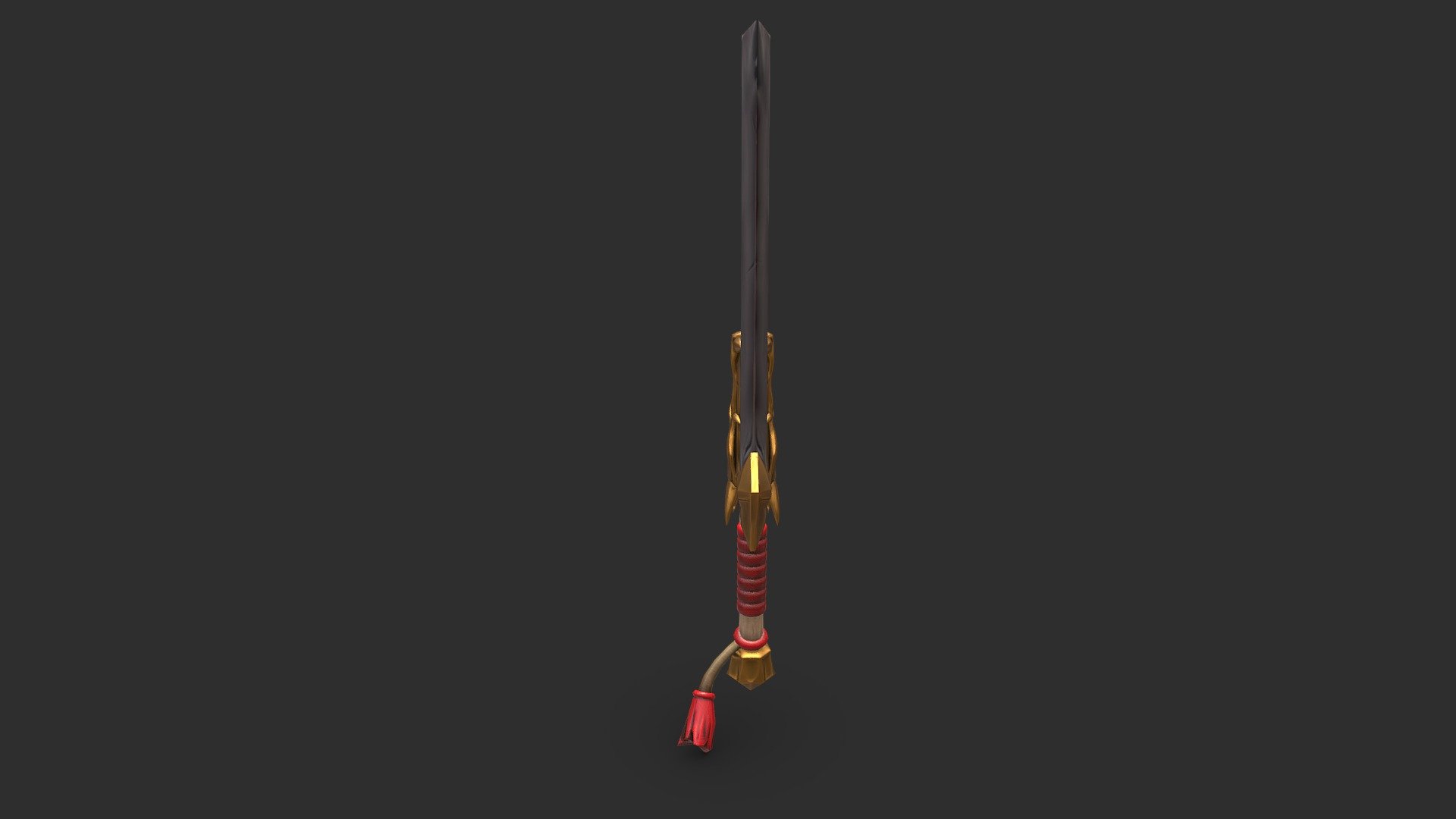 Oni Slayer Sword - 3D model by JoseDLH [405a81d] - Sketchfab