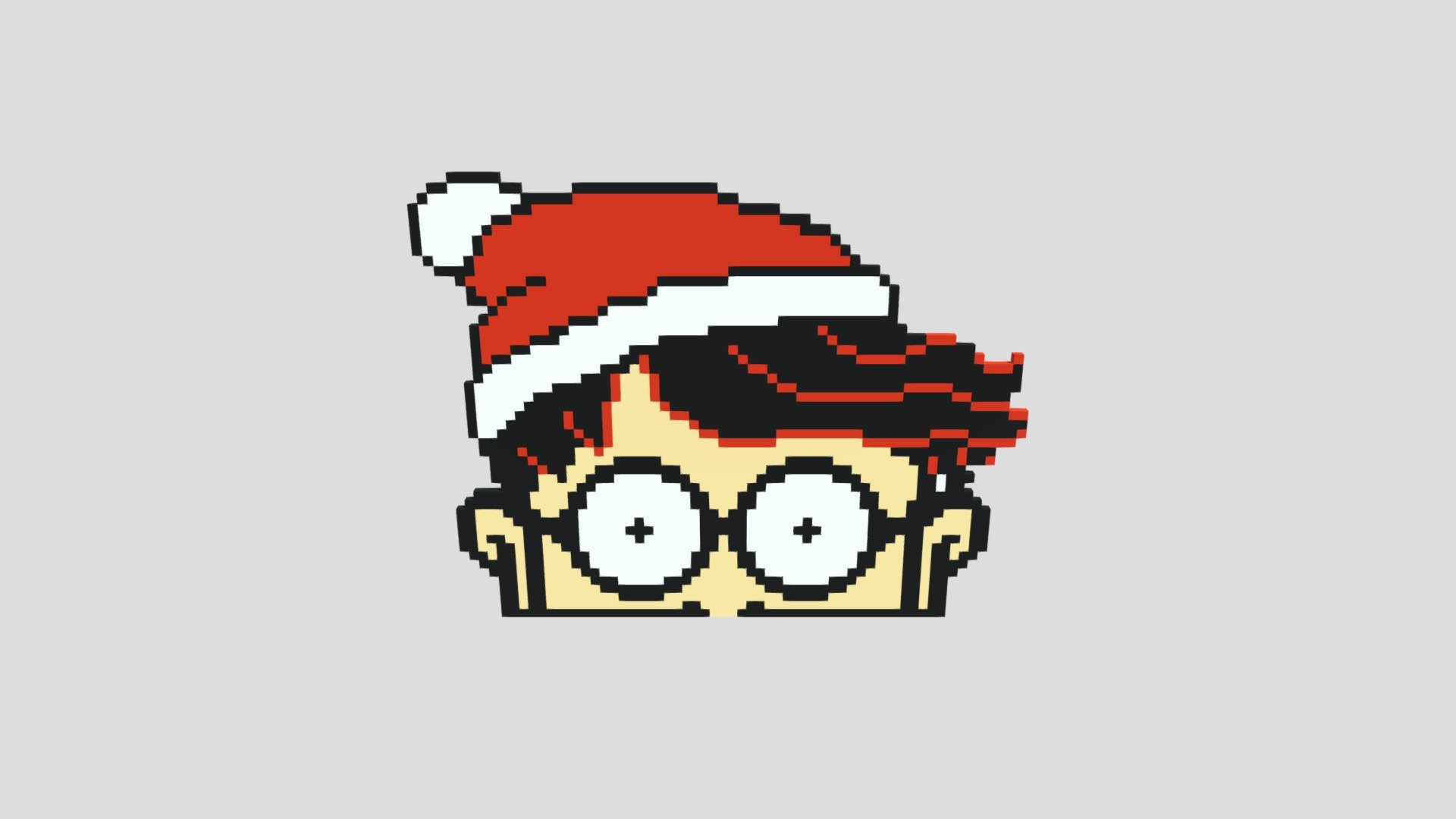 NES - Wheres Waldo - Waldo - Santa - Download Free 3D model by ...