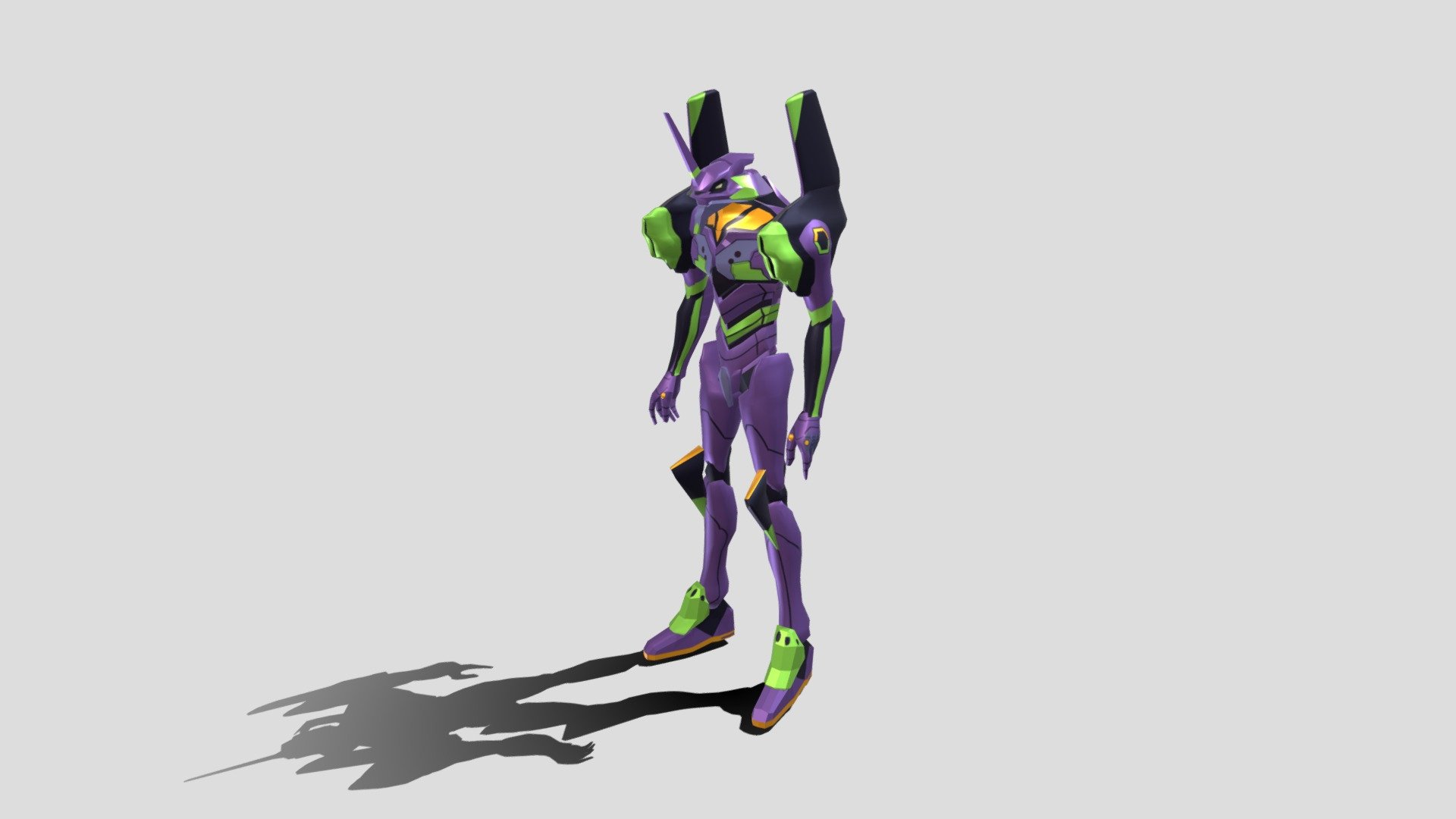 Neon Genesis Evangelion - EVA 01 - 3D Model - Download Free 3D model by ...